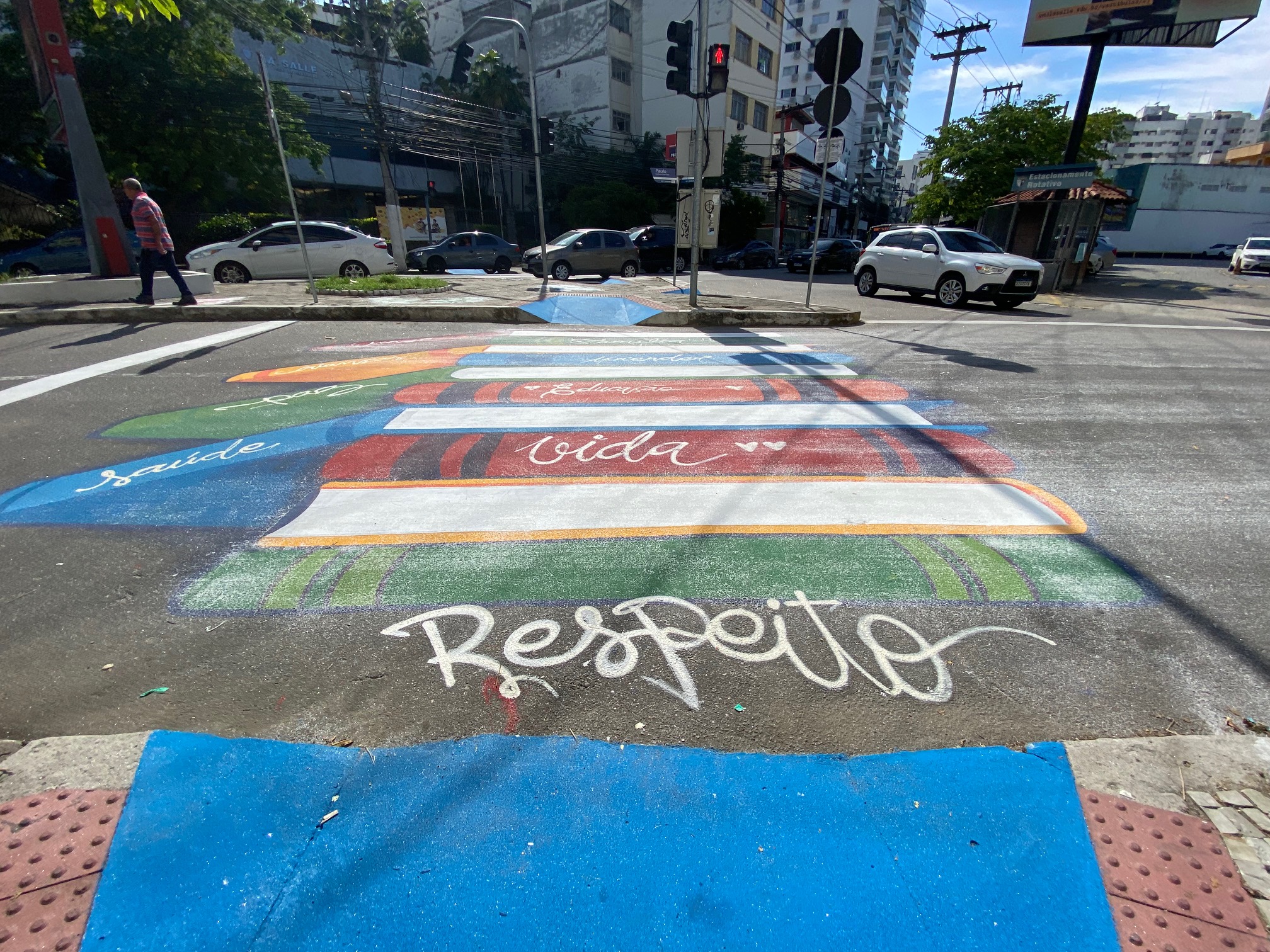 Ação em Niterói transforma faixas de pedestres em obras de arte ...