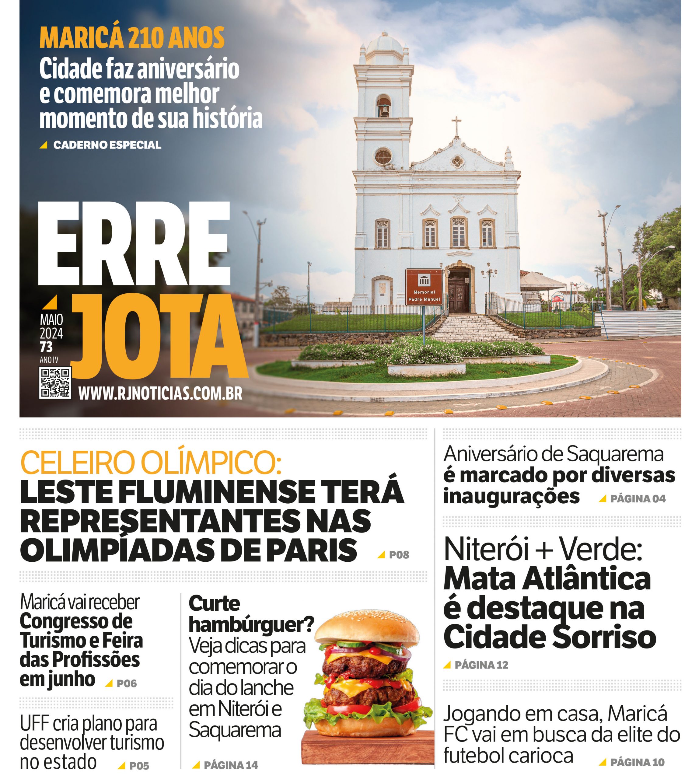 Edição 73 - Jornal ErreJota Notícias - ErreJota Notícias